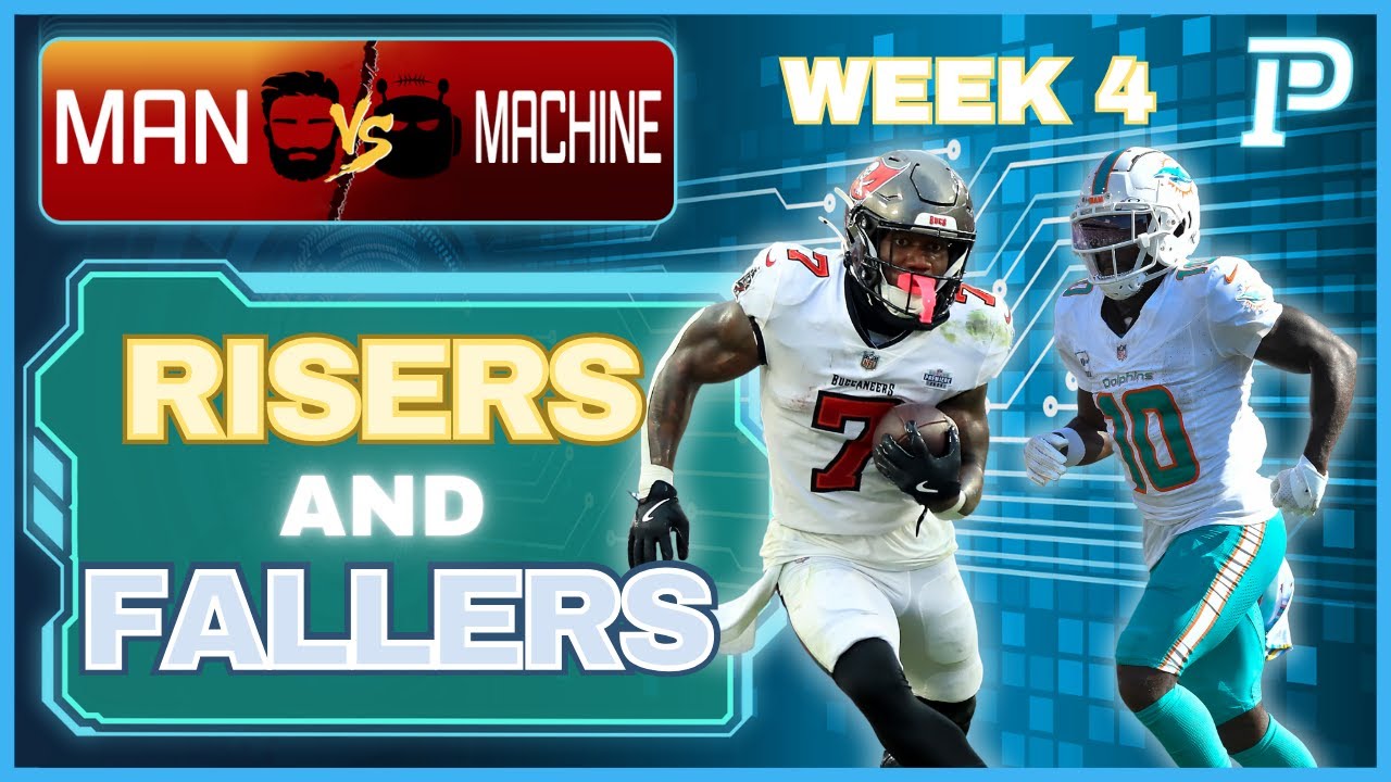 Fantasy Football Week 4: Keep, Trade, Cut | Risers and Fallers- Man vs ...