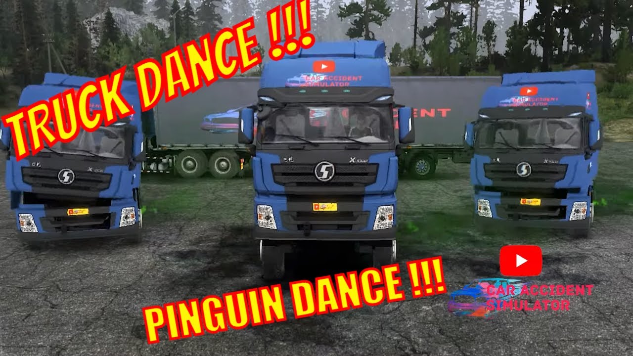 Truck Dance Episode #16 PINGUIN DANCE MOBIL TRUK JOGET LUCU TIK TOK XE ...