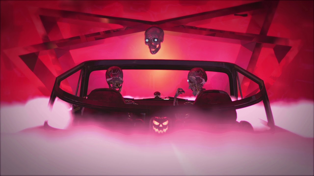 MUD - Skeleton´s driving away Free Visual Halloween Loop - YouTube