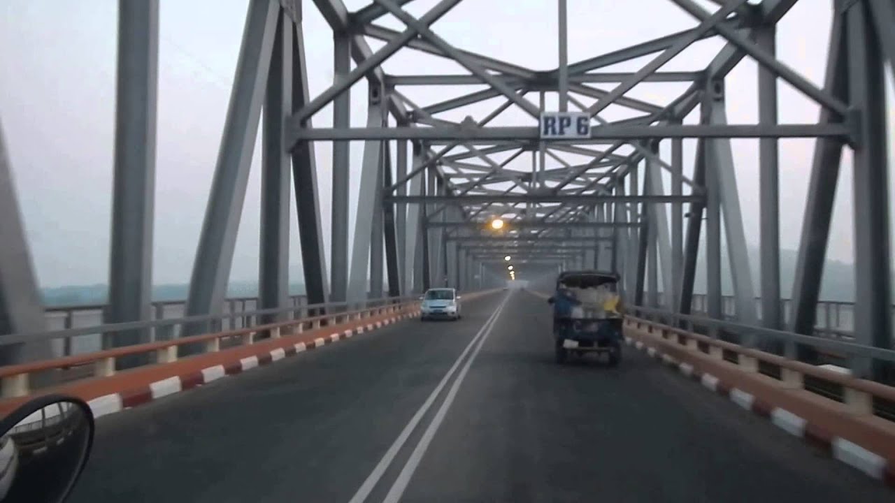 สะพานข้ามแม่น้ำสาละวินเมืองมะละแหม่งไปเมืองเมาะตะมะ Salween River ...