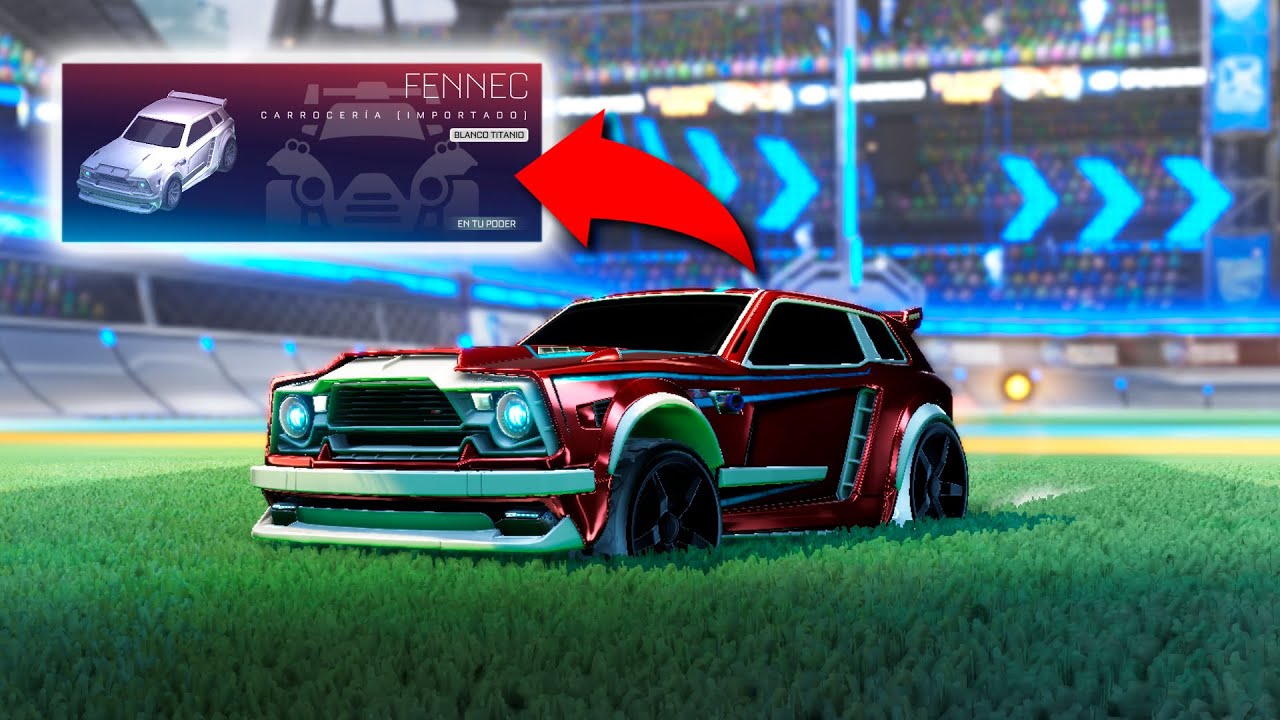 FENNEC TITANIUM WHITE AHORA MISMO en la TIENDA de ROCKET LEAGUE 😱 ...