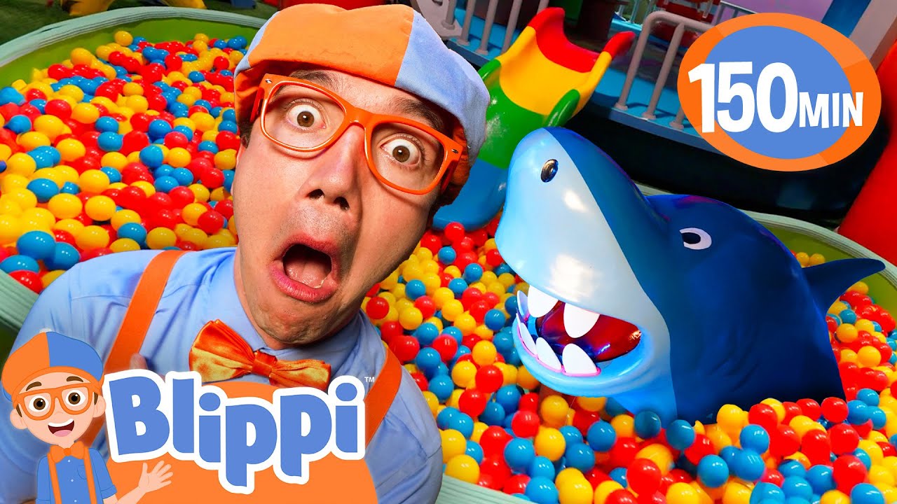 Jump Into Fun! Blippi's Ballpit Clubhouse & Indoor Playground Adventure ...
