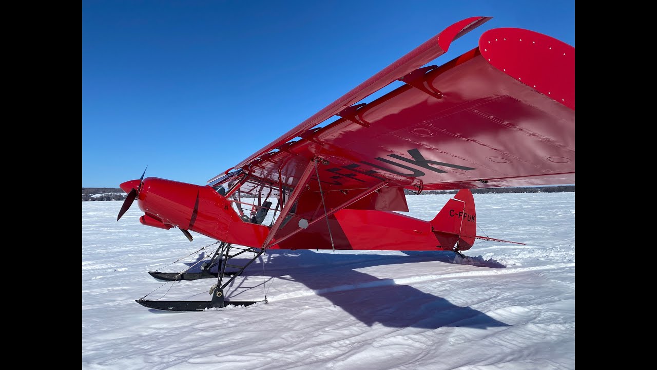 STOL Super Cub Skiplane - YouTube