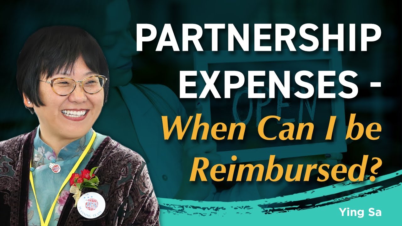 Partnership Expenses - When Can I be Reimbursed? - YouTube