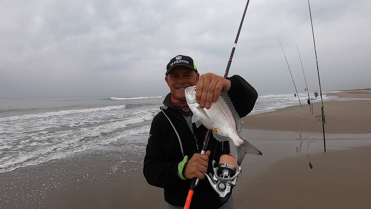 Orate, granchi e montature adatte. - YouTube