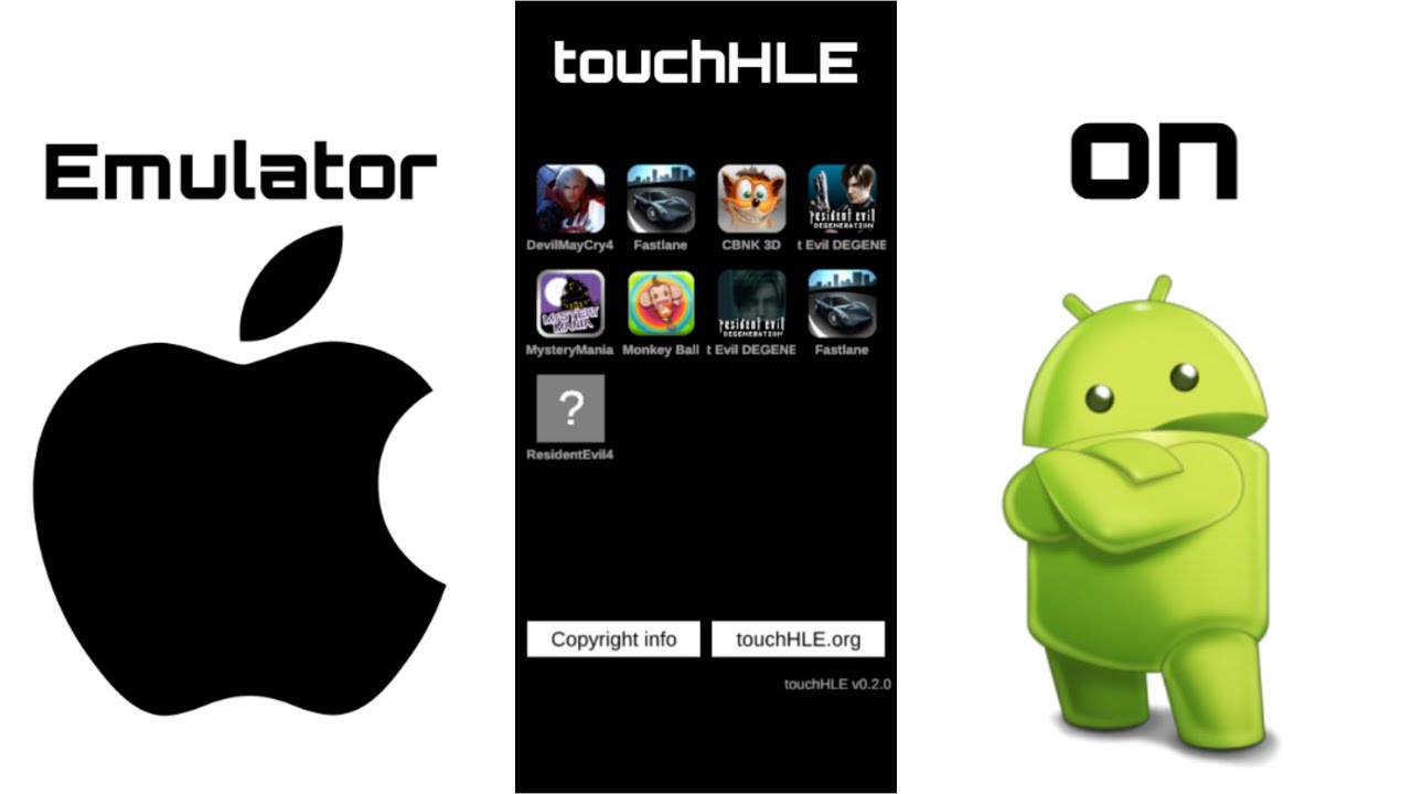 touchHLE Emulator Iphone on Android - YouTube