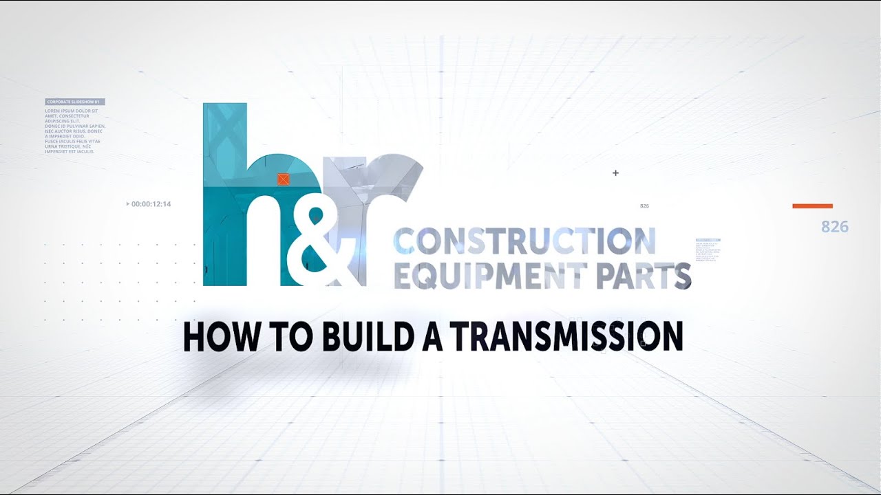 How to Build a CAT 950H Wheel Loader Transmission - YouTube