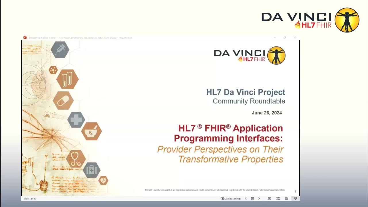 HL7 FHIR Application Programming Interfaces: Provider Perspective on Their Transformative ...