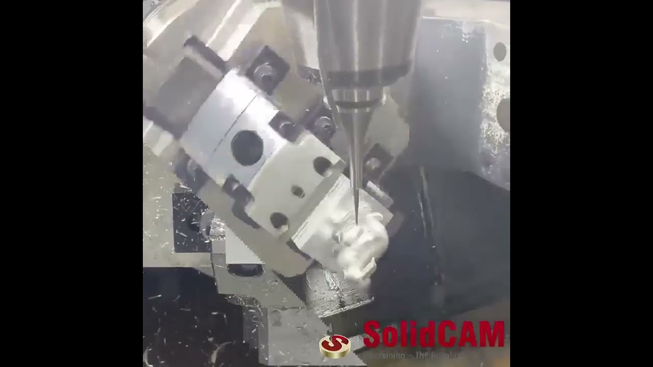SolidCAM 5axis CNC | KRB Engineering | South Africa - YouTube