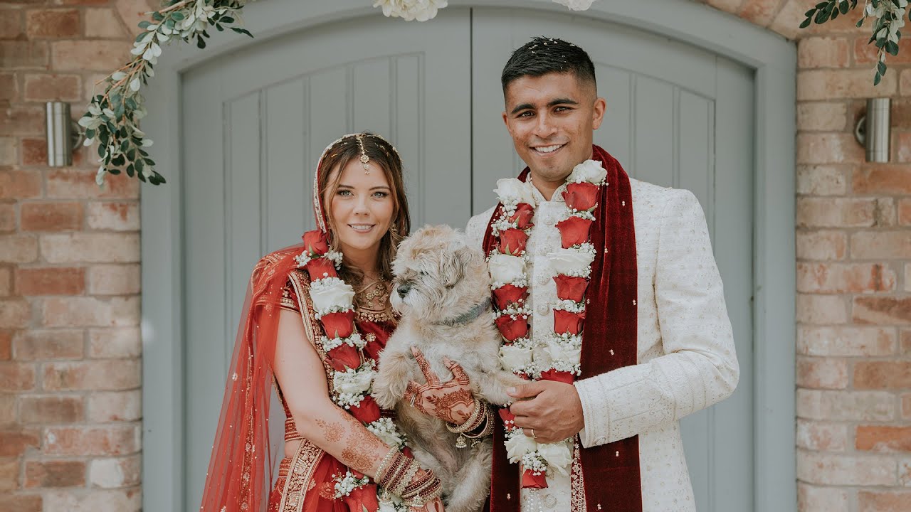 Charlotte and Milan's Wedding - Swallows Nest Barn, Warwick - YouTube