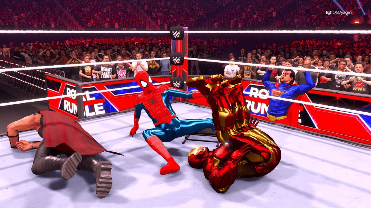 08.spiderman vs Iron Man superman wwe ,Best Marvel's Avengers Tag Teams ...