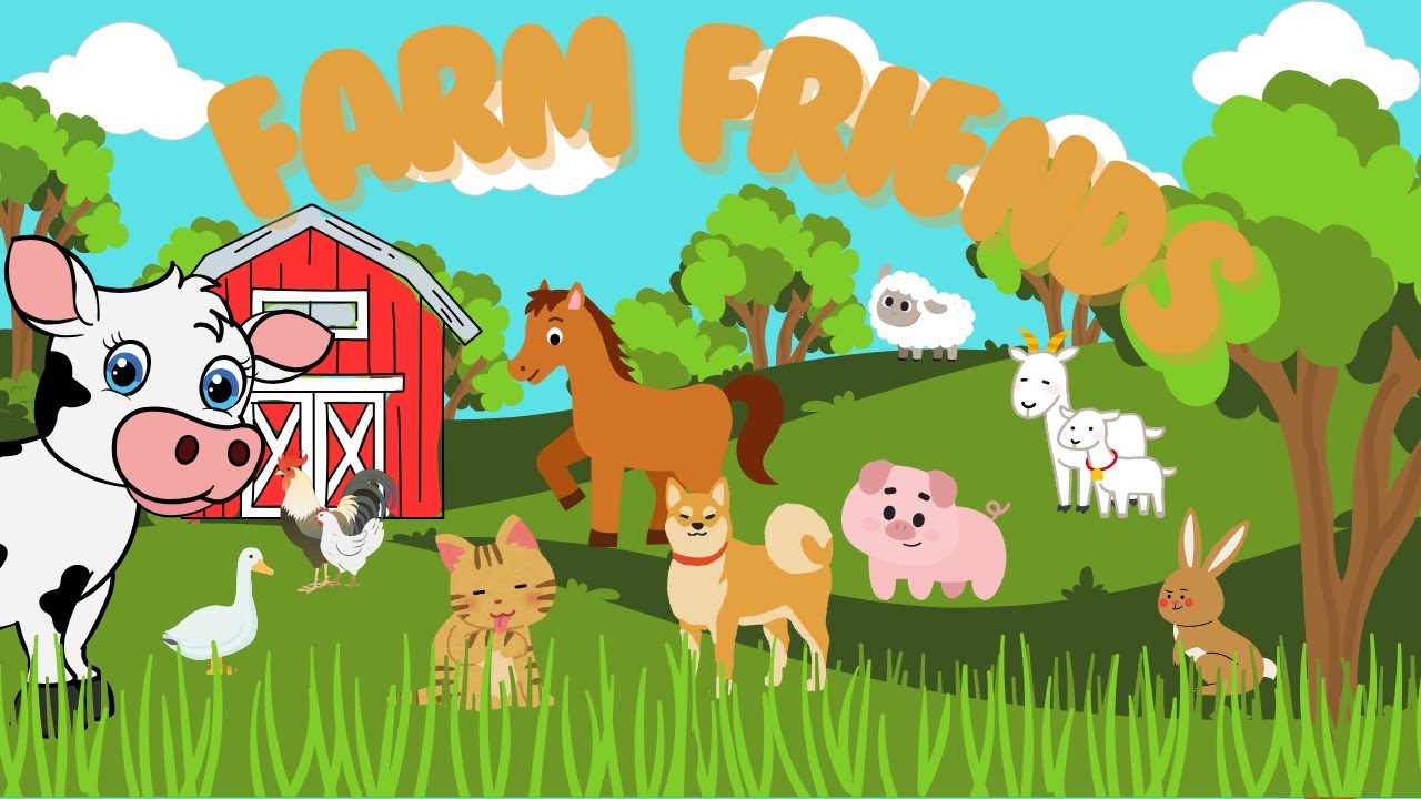 MEET THE FARM FRIENDS - Fun Learning Activity - YouTube