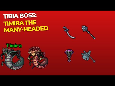 TIBIA BOSS: TIMIRA! *COMPLETO* MARAPUR ITENS NAGA #Feer016 - YouTube