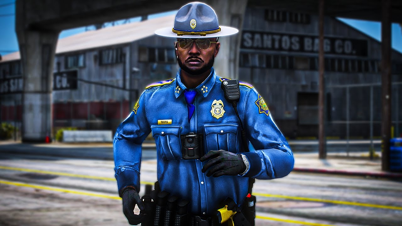 🔴LIVE - Strict State Trooper Enforces The Law in GTA 5 RP - YouTube