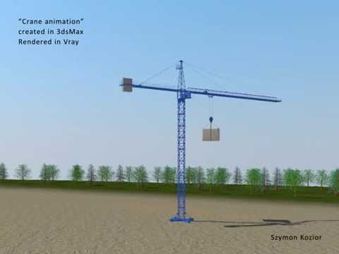 crane animation - YouTube