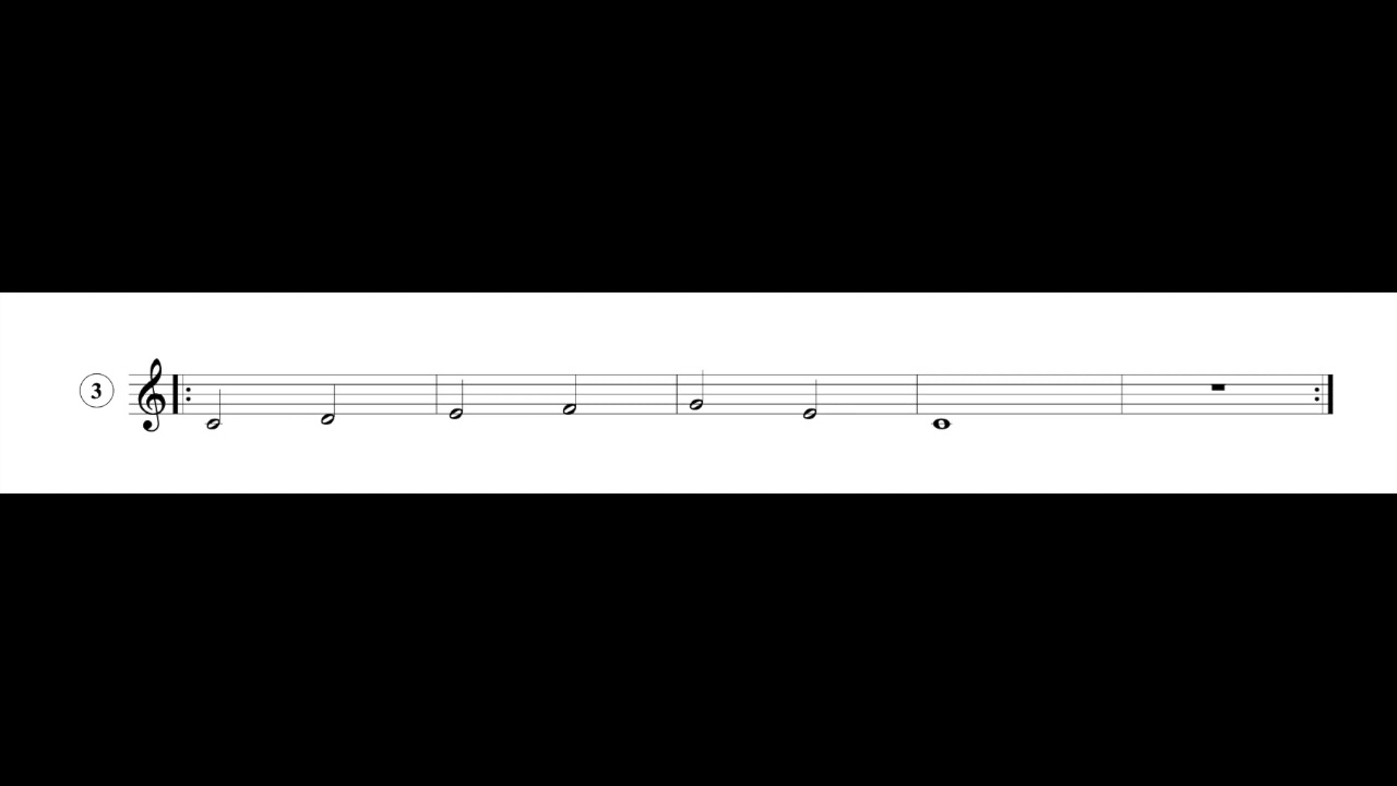 Singing Exercises: Sustained Line Vocal Warm-Up #3 - Legato Phrasing ...