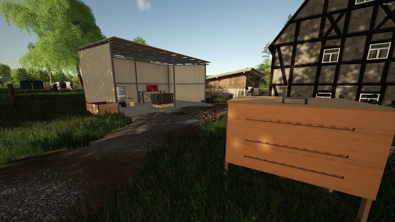 Fs 19 Romania: Extragem mierea de albine 🐝🐝🐝🍯🍯🍯 - YouTube