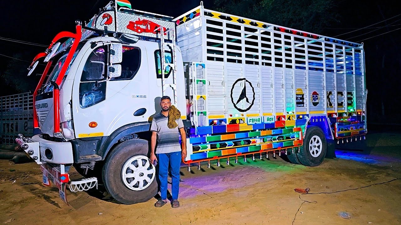 Ashok leyland Boss truck modified// Ashok leyland Boss Truck Body Work ...