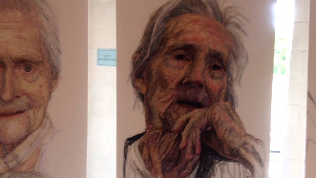 Jenni Dutton's Dementia Darnings - YouTube