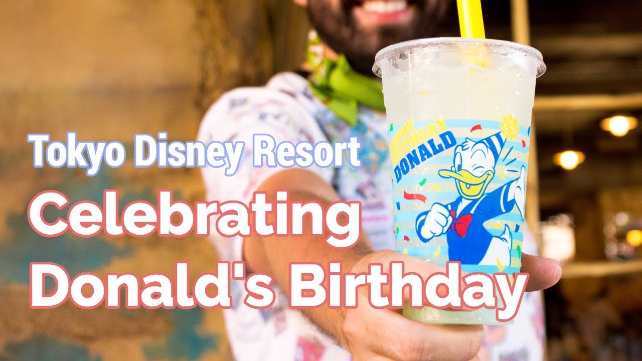 Donald Duck's Birthday Event at Tokyo Disneyland | MERCHANDISE & FOOD ...