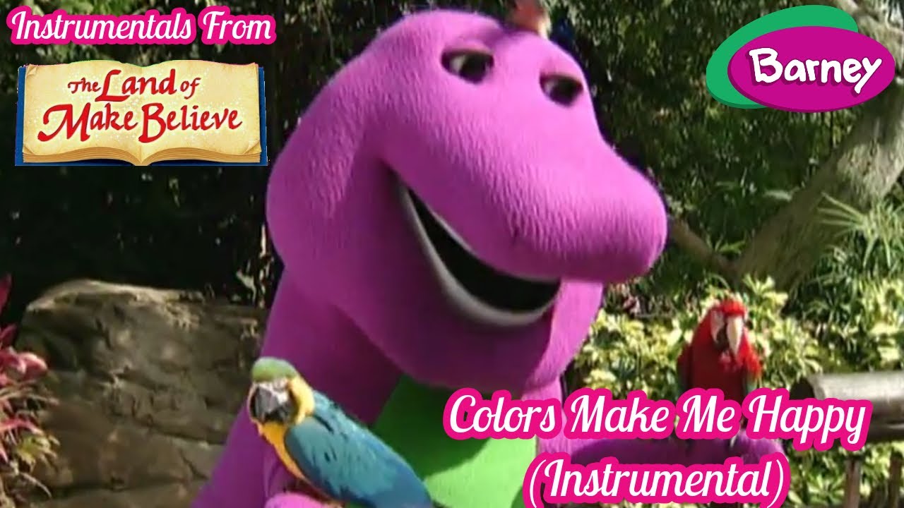 Barney - Colors Make Me Happy (Instrumental) - YouTube
