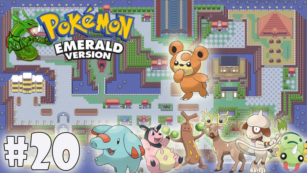 Pokemon Emerald - 20.díl - Battle Frontier a miliarda pokemonů - YouTube