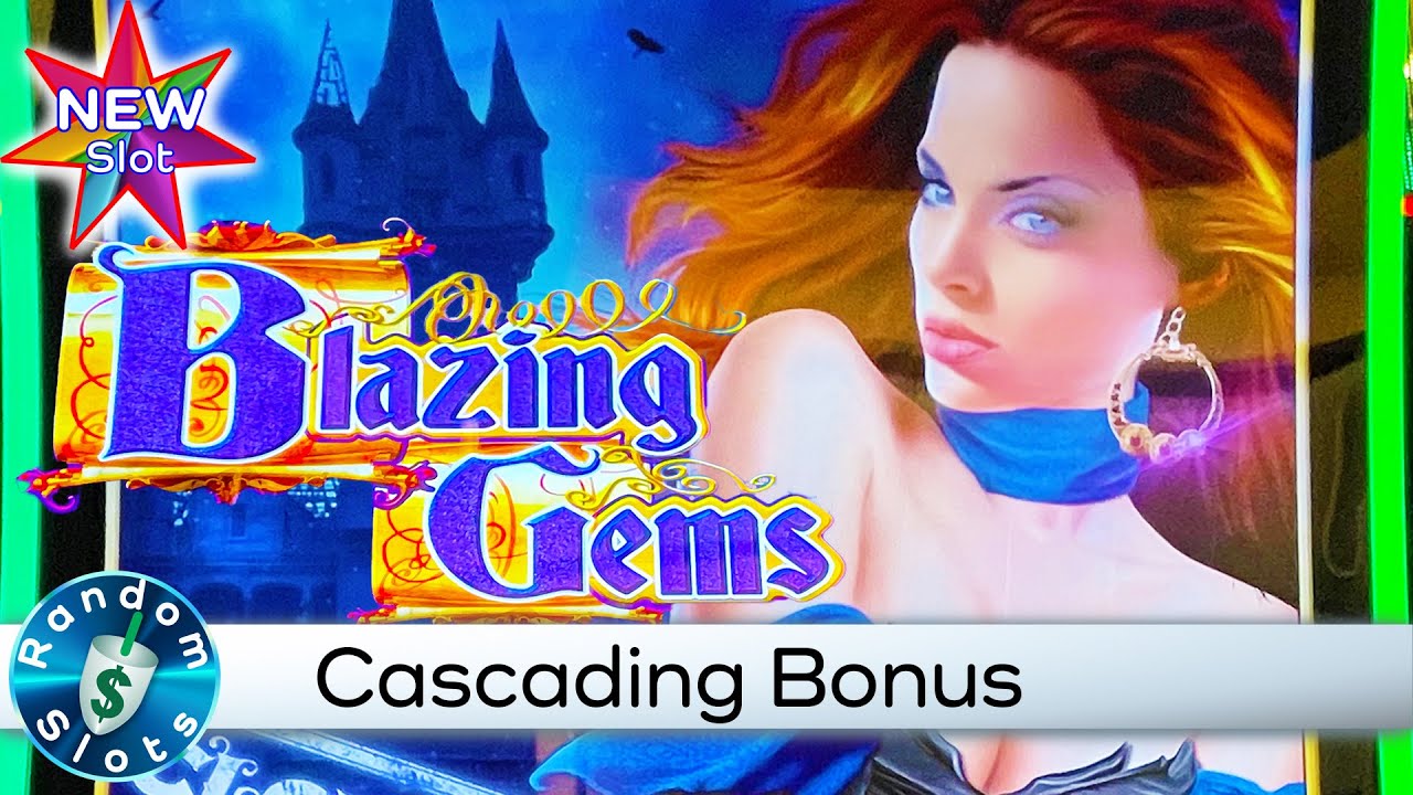 ⭐️ New - Blazing Gems Slot Machine Bonus - YouTube