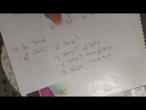 differentiation of modulus function! - YouTube