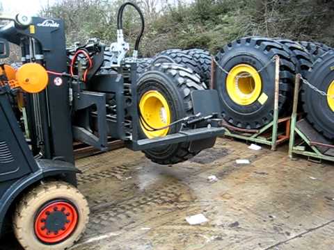 Kaup tyre handler 4T421SV - YouTube