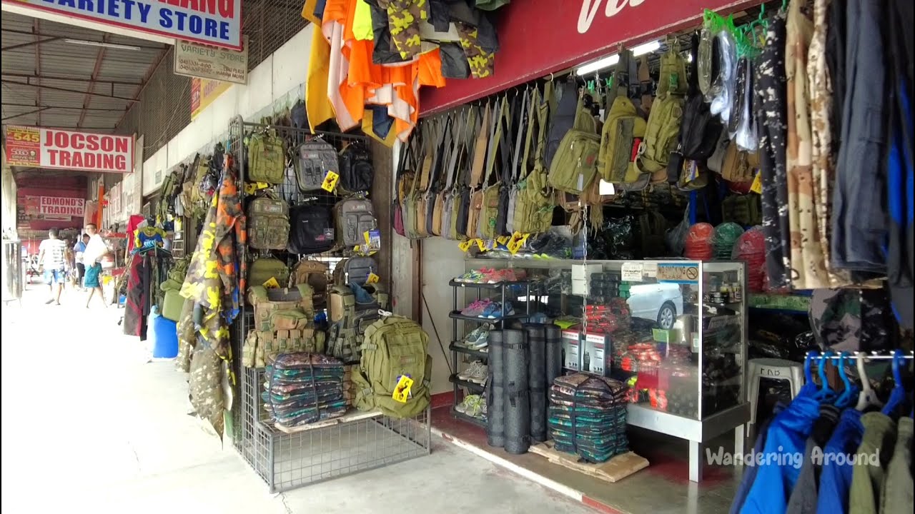 Wandering Around Military Surplus Market Dau | Angeles City ...