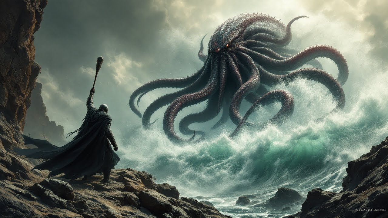 Cyclops vs Kraken Epic Battle of Mythical Monsters - Who Will Conquer ...