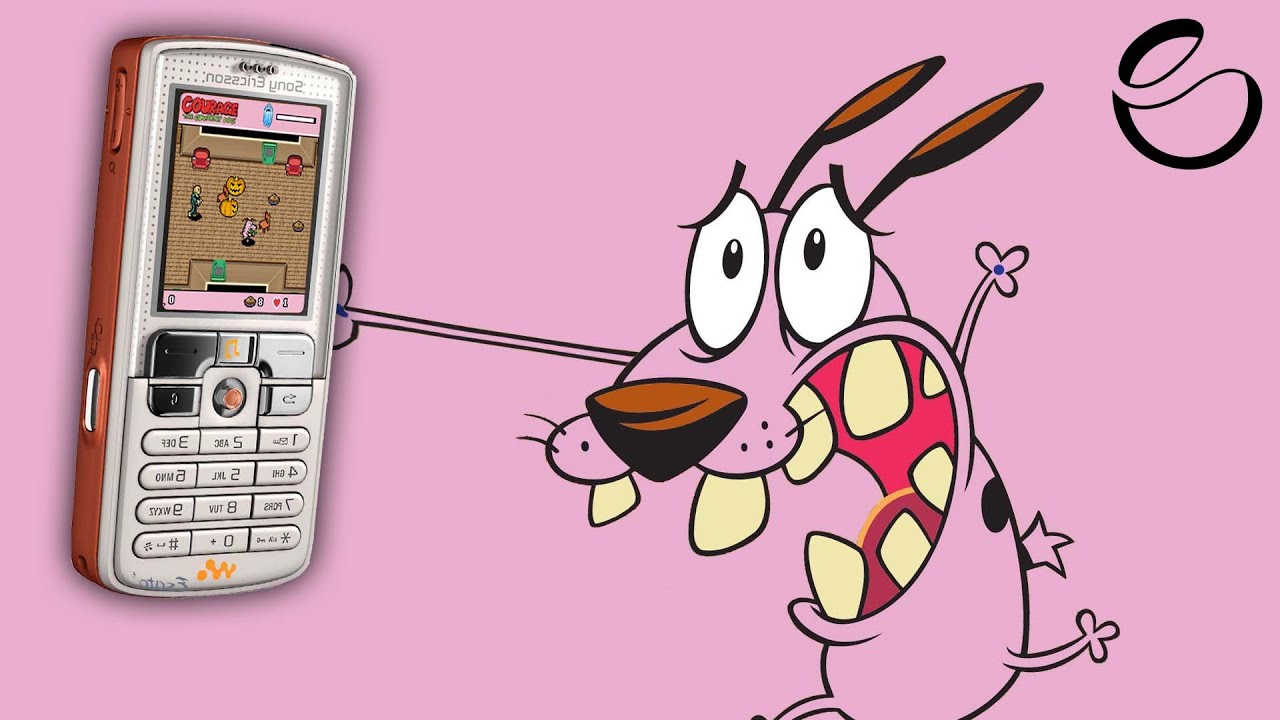 Courage The Cowardly Dog's Forgotten Java Mobile Game | Video Game ...