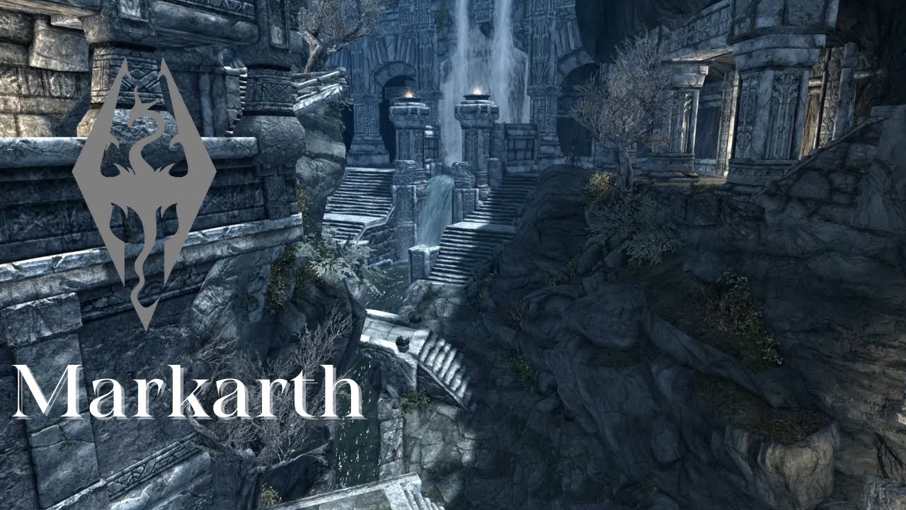 Skyrim Markarth Ambience 3 in-game Days (npc talking, wind, rain, music ...