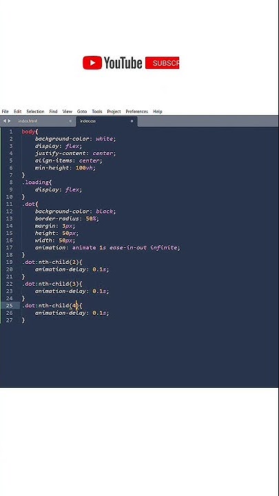 Css Loading Effectcss Animation Css Html Htmlcss Programming Shortvideo Shorts Short