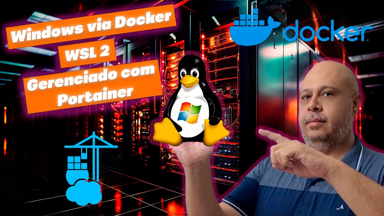 WSL 2 WINDOWS VIA CONTAINER DOCKER - Não perca tempo instalando o Windows - KVM VNC RDP! - YouTube