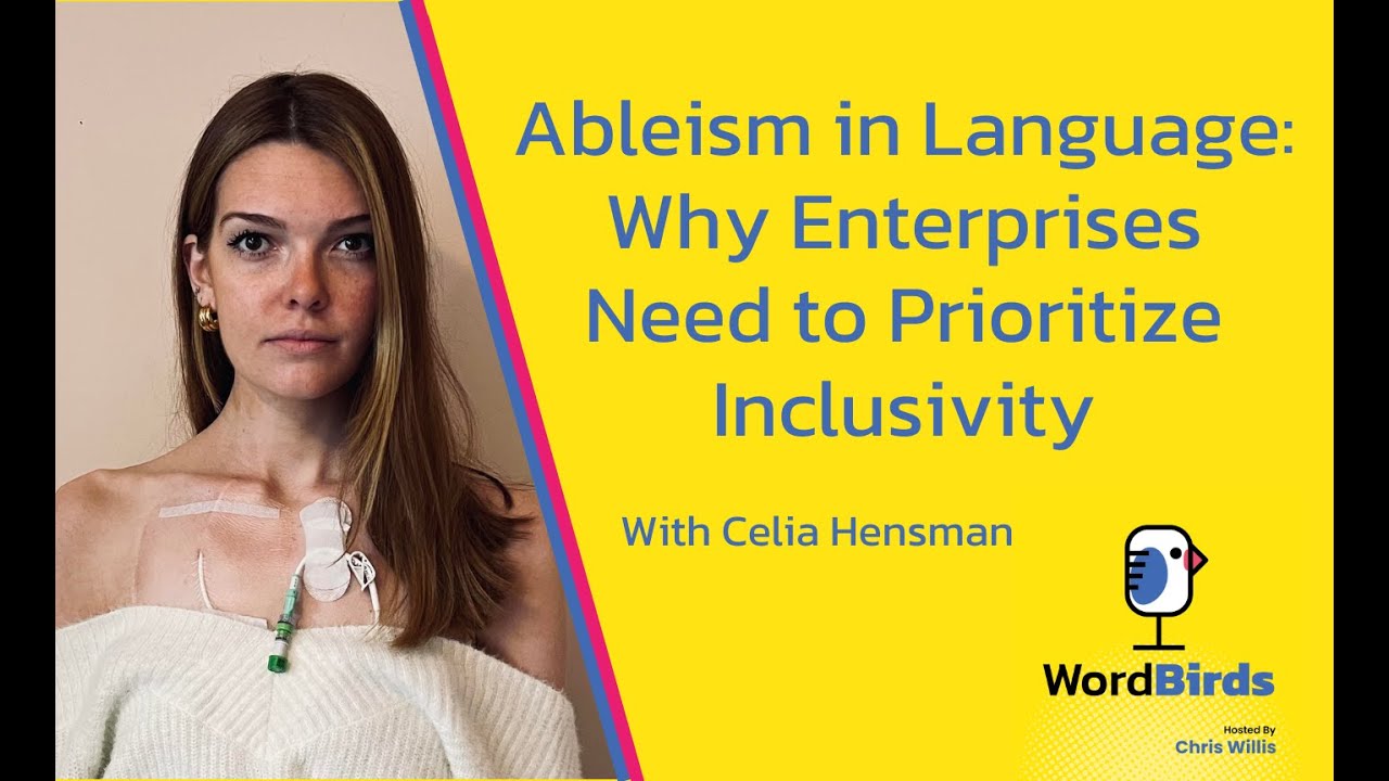 Ableism in Language: Why Enterprises Need to Prioritize Inclusivity | WordBirds Podcast - YouTube