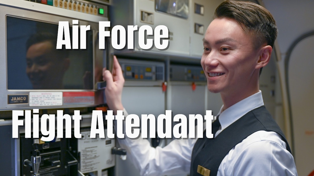 Air Force Executive Mission Aviator (Flight Attendant) 1A1X8 - YouTube