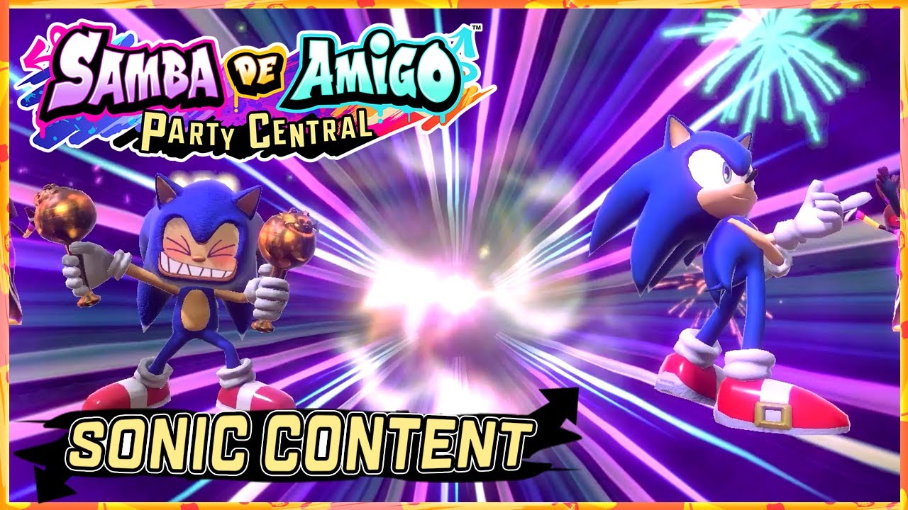 Samba de Amigo: Party Central [Nintendo Switch] - Sonic the Hedgehog ...
