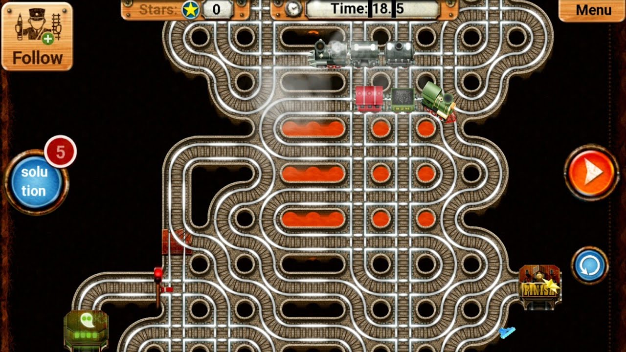 Rail Maze 2 Sharp Gameplay - Train Puzzle Game - Android Gameplay #2239 ...