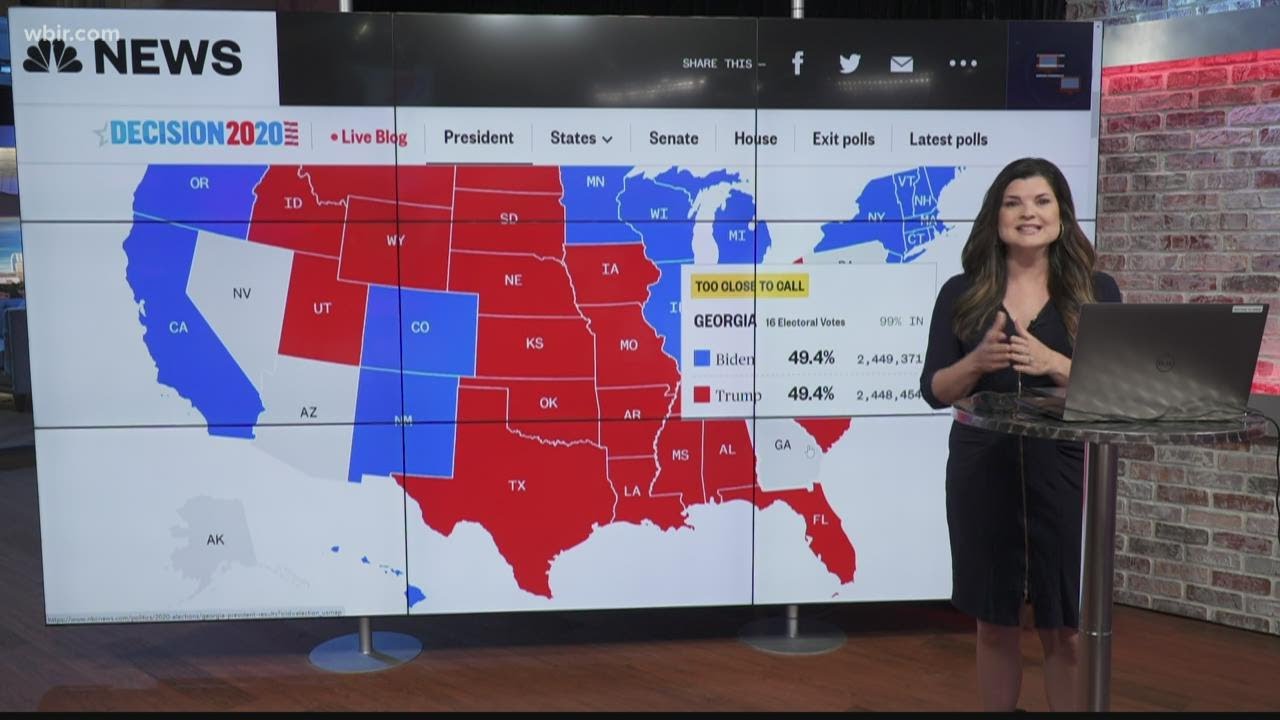 NBC: Battleground states continue to count votes as race remains 'Too ...