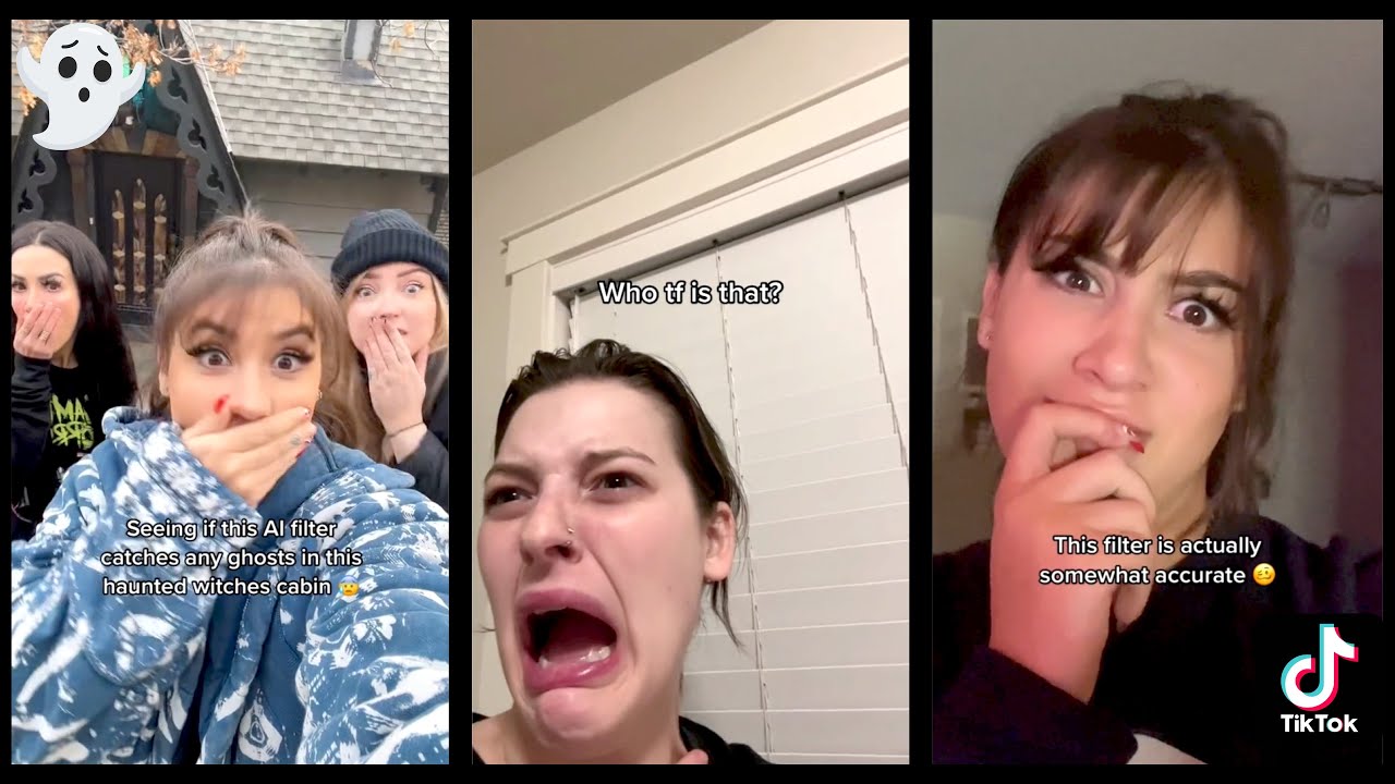 AI Ghost Detector I Tiktok Trend Compilation - YouTube