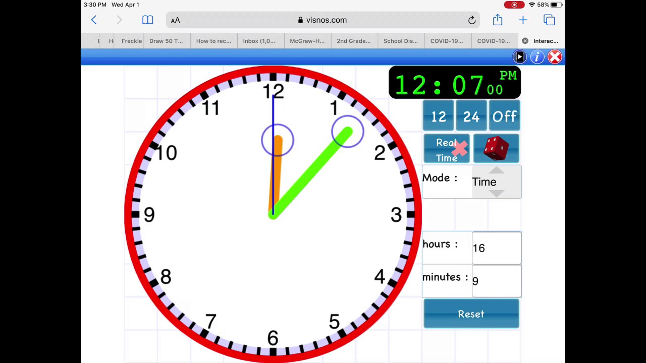 Telling Time On A Clock YouTube telling-time-on-a-clock-youtube