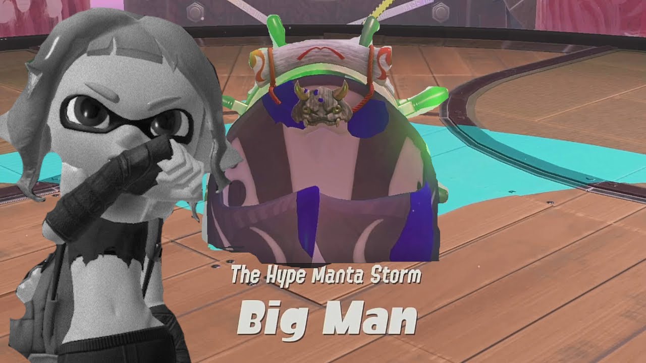 Splatoon 3 Story Mode: #17 - Fighting Stingray Big Man - YouTube