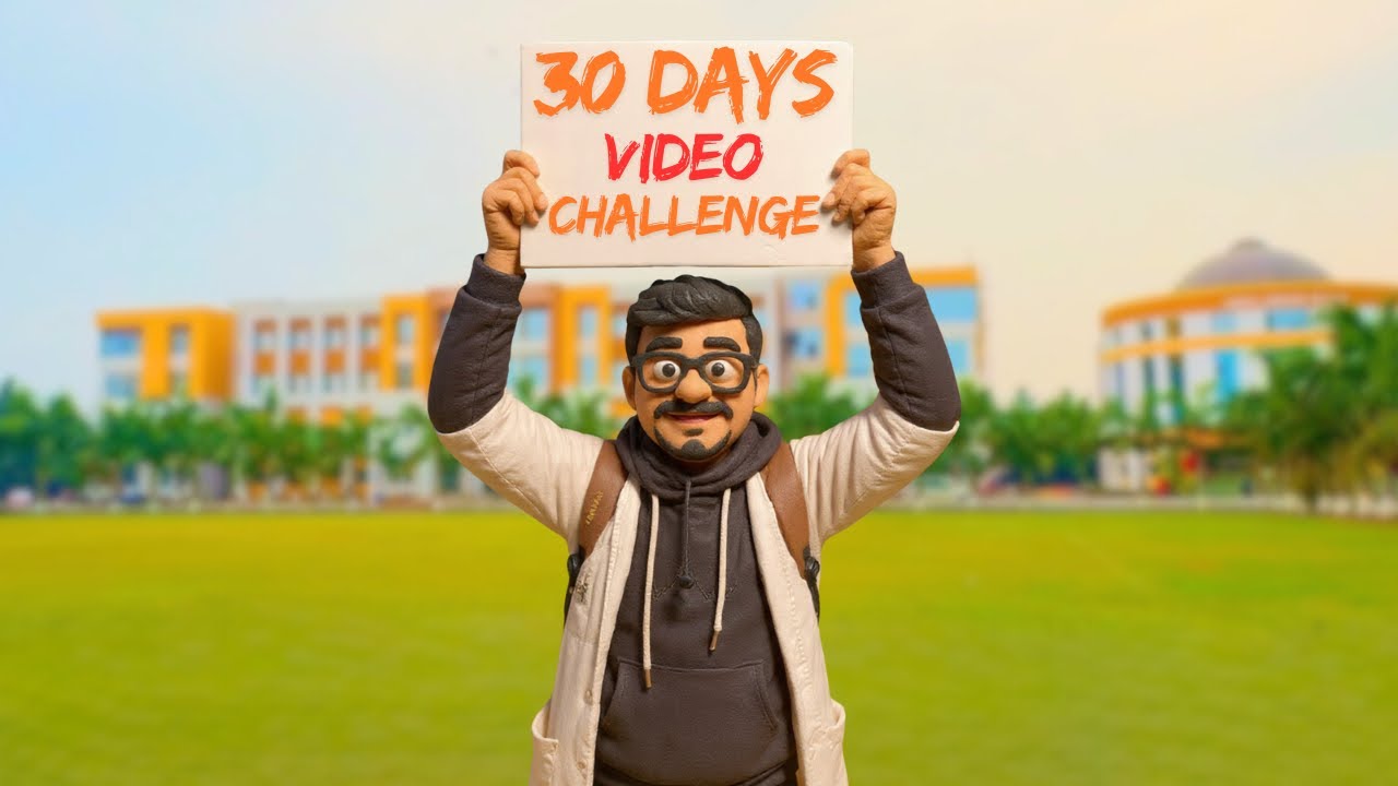 30 DAYS VIDEO CHALLENGE | INTRODUCTION | JIMSH | MEDICAL COLLEGE VLOG ...