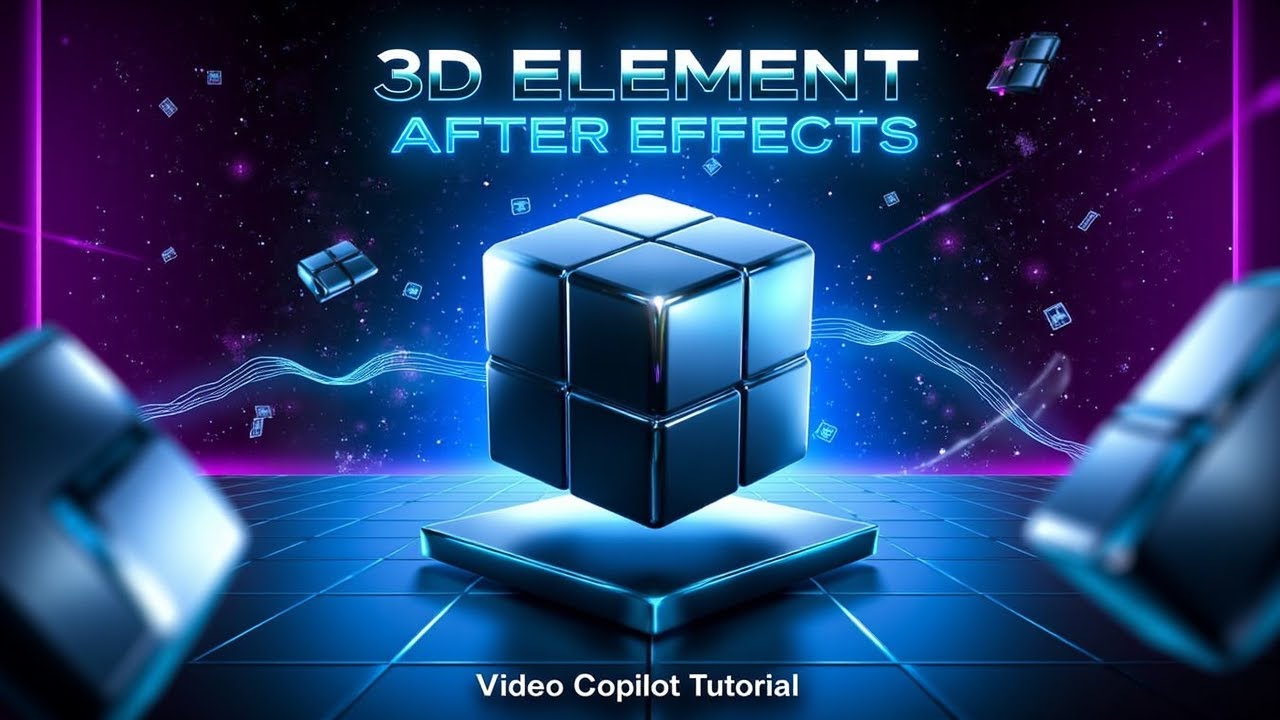 "Unlock Stunning 3D Elements with Camera Motion in After Effects ...