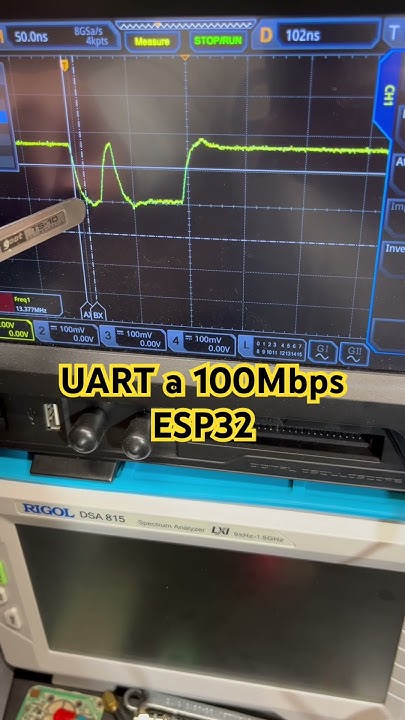 Part 2/2 ESP32 UART 100Mbps #electronic #engineering #highspeed # ...