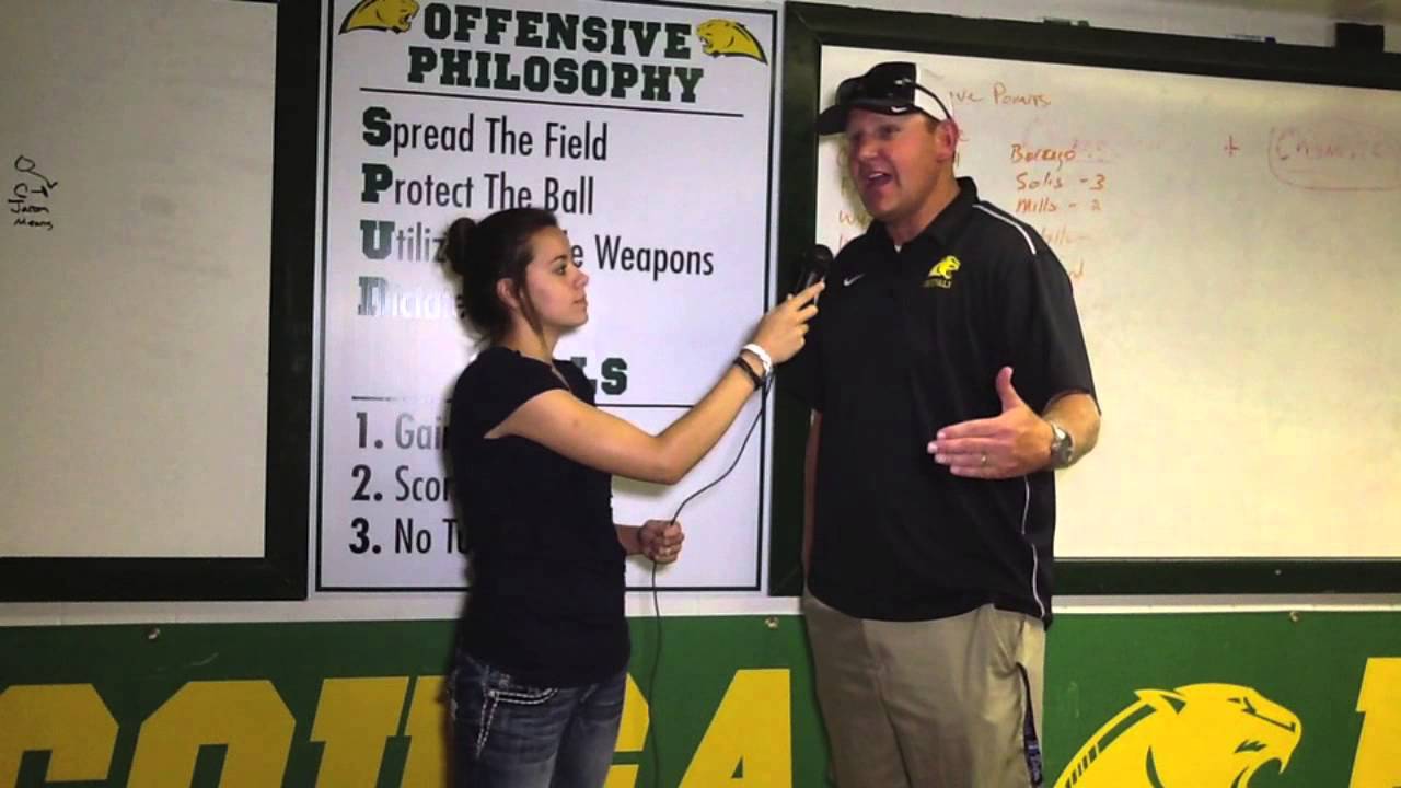 8/29/13 Interview with Head Show Low Football Coach Randy Ricedorff ...