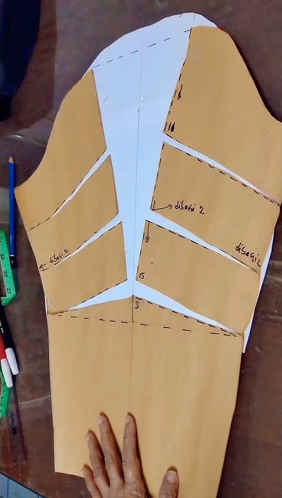 Cara Membuat Pola Lengan Puff Panjang - YouTube