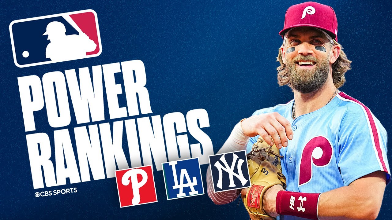 LATEST MLB Power Rankings: Phillies RECLAIM the TOP SPOT | CBS Sports ...