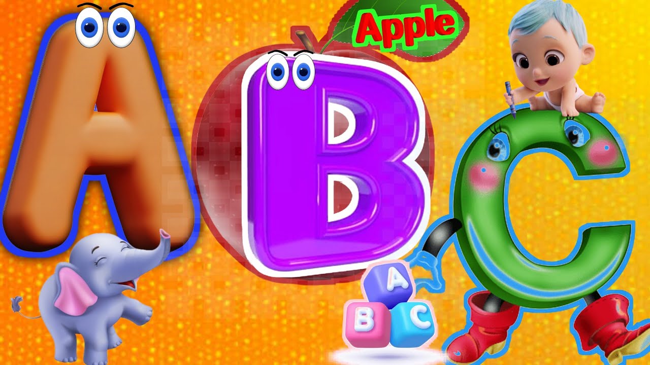 ABC English Songs / ABCD / ABC kid's song / Shapes Song / ABC ...